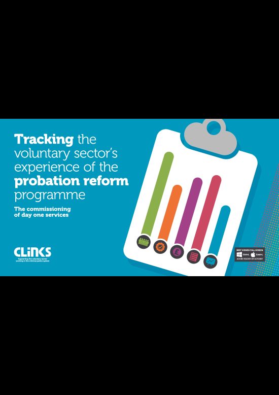 Tracking the voluntary sector’s experience of the probation reform programme | Clinks